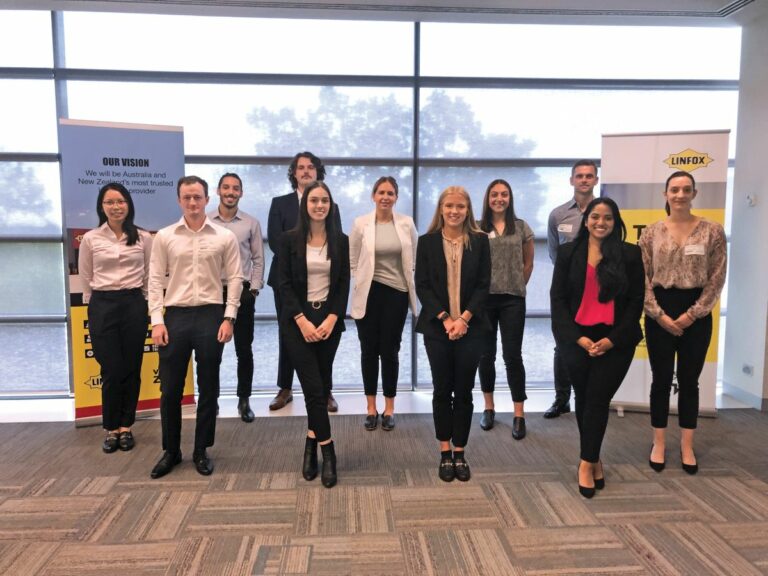 Welcoming young talent - Linfox