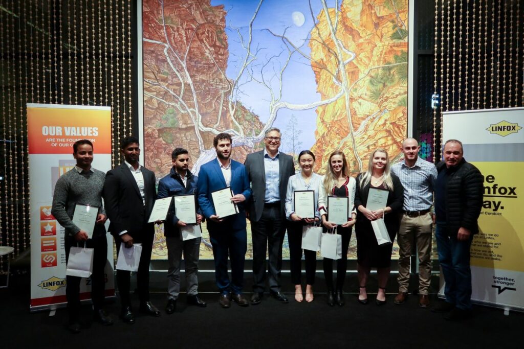 Welcoming young talent - Linfox