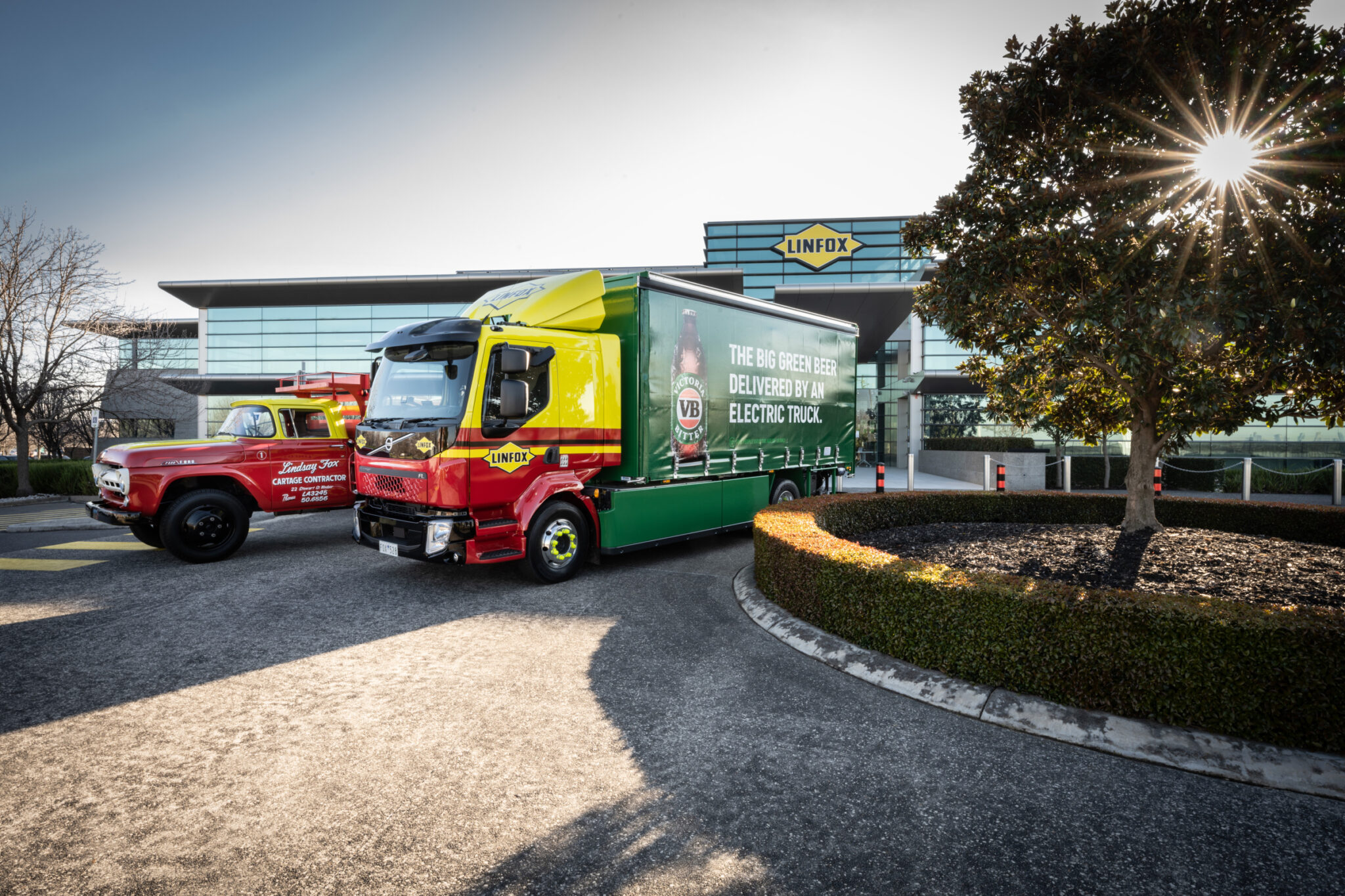 Leading with sustainable logistics - Linfox