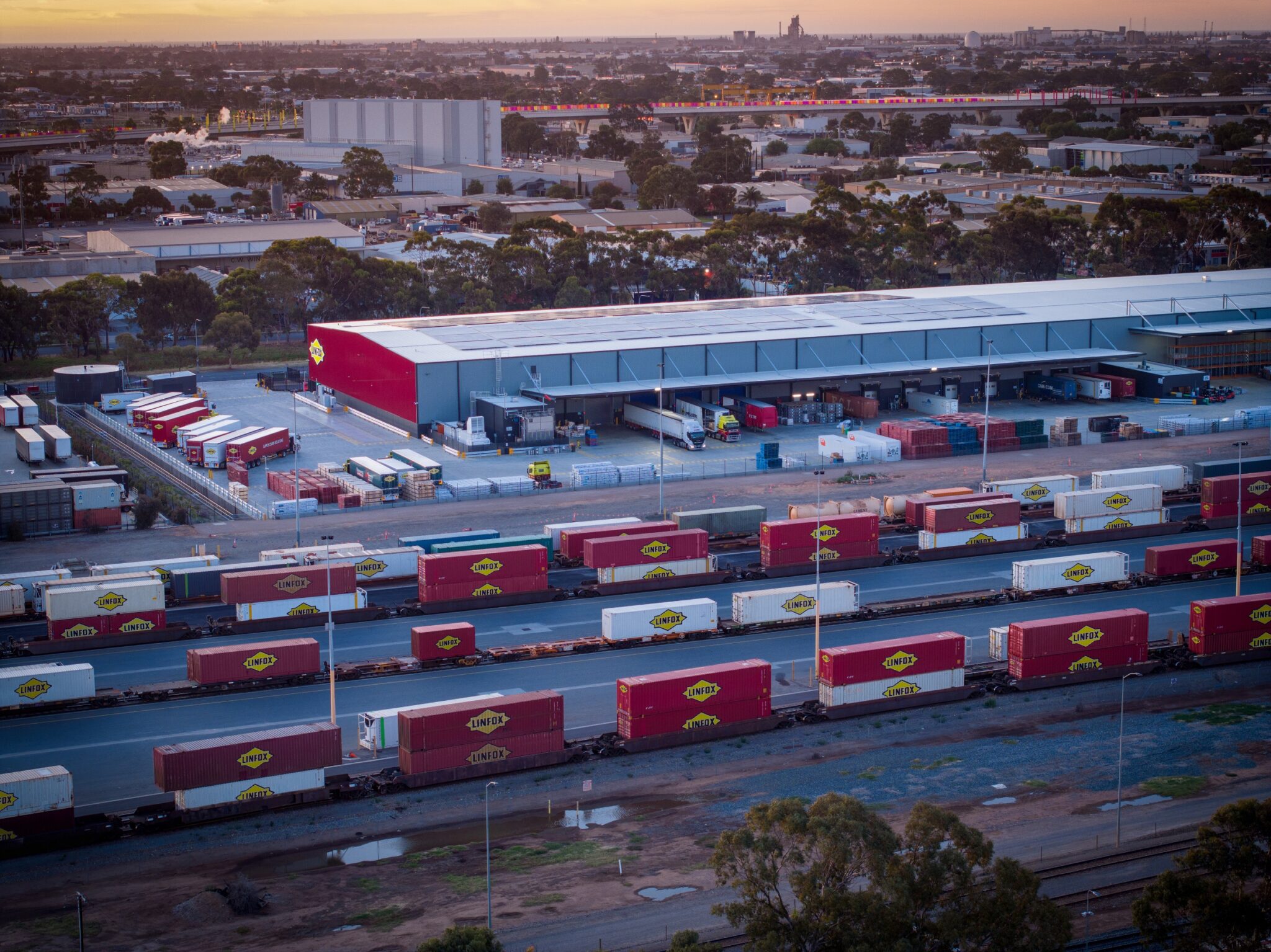 New Linfox Adelaide Freight Terminal Facility links Adelaide to the ...
